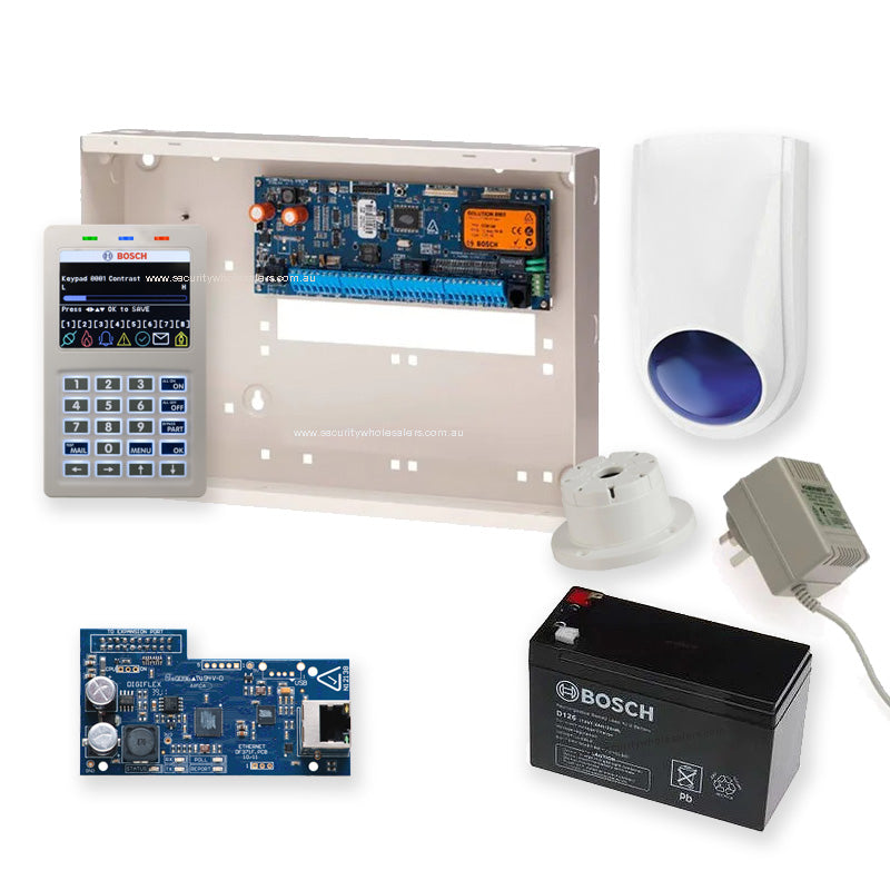 Bosch 6000 Series Alarm Kit with Smart Keypad and Ethernet Module ...
