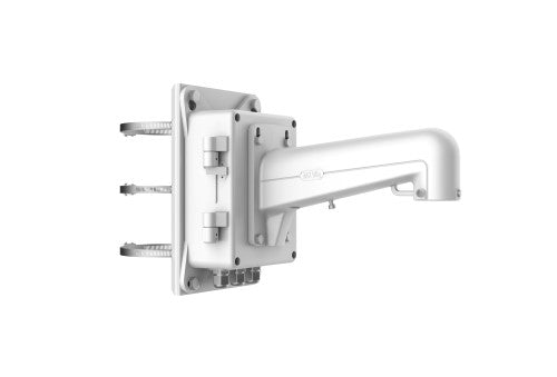 Hikvision HIK-1602ZJBOXPOL Vertical Pole Mount Bracket with Junction B ...