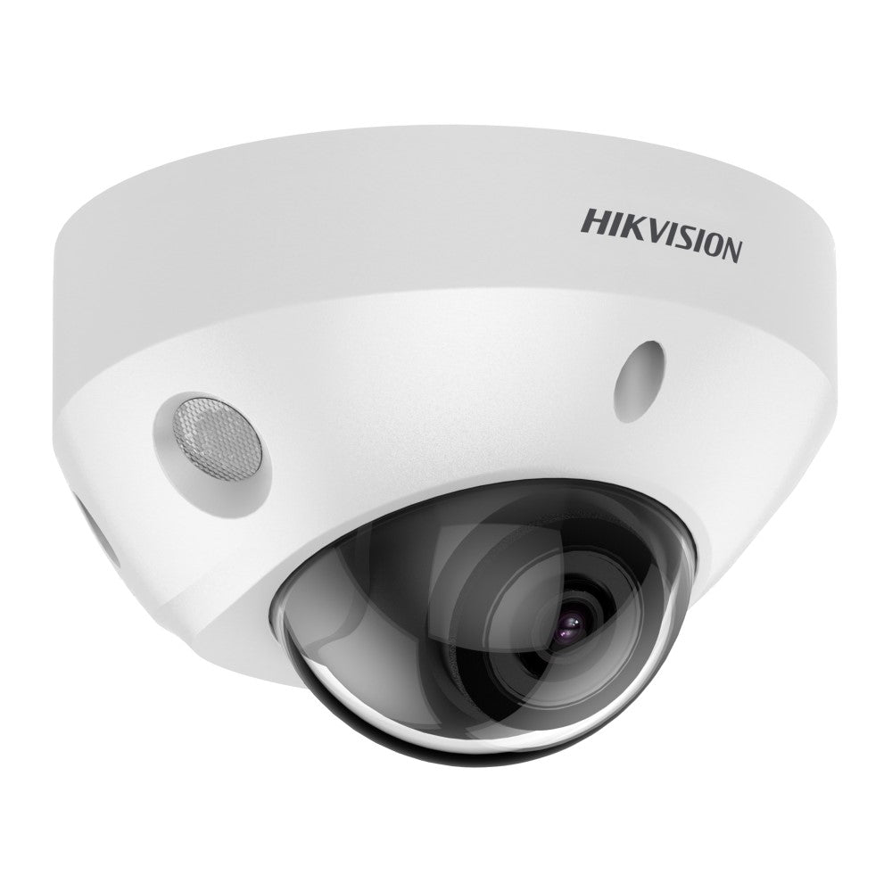Hikvision DS-2CD2547G2-LS 4MP Gen2 Outdoor ColorVu Mini Dome Camera wi ...