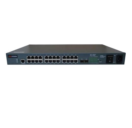 Hikvision DS-3D2228P 24 Port Managed PoE Switch, 2*1000M Combo ...