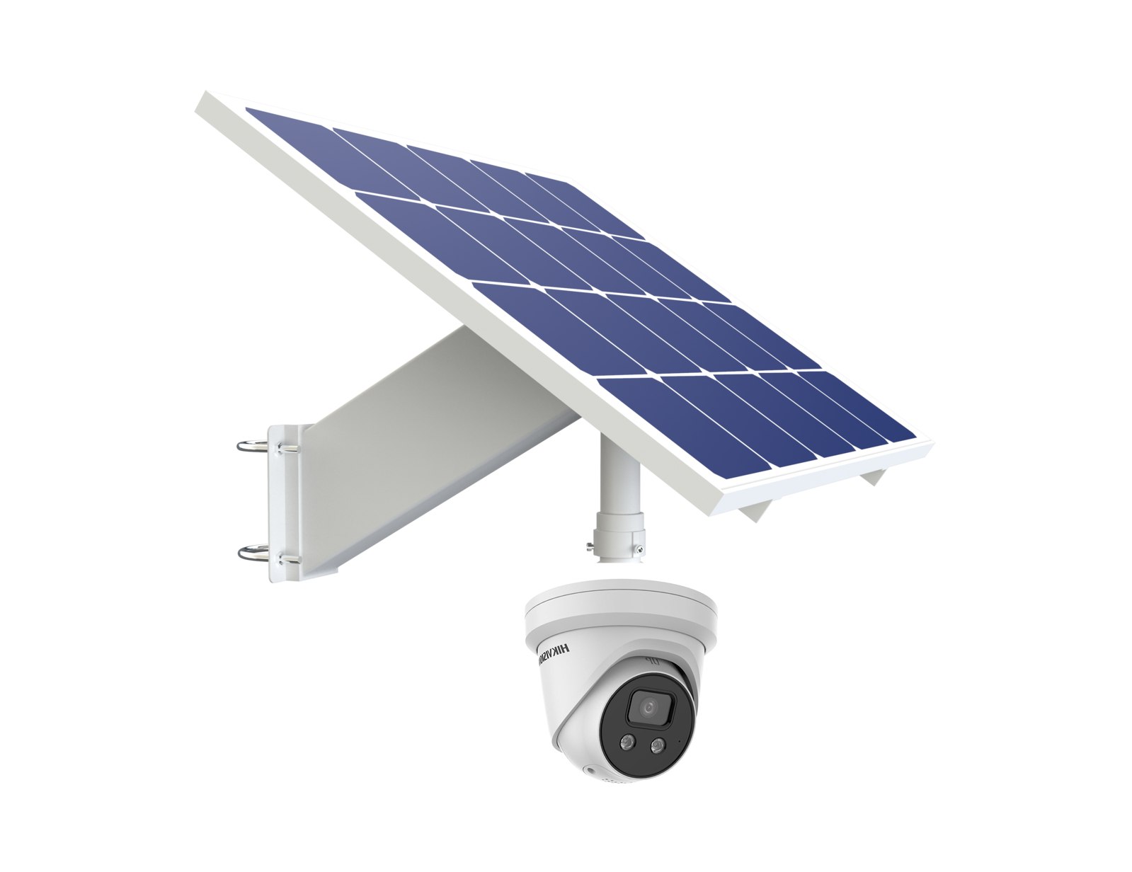 Solar-CCTV Kit (Multi-module Battery/Panel/Bracket) with Hikvision 8MP ...